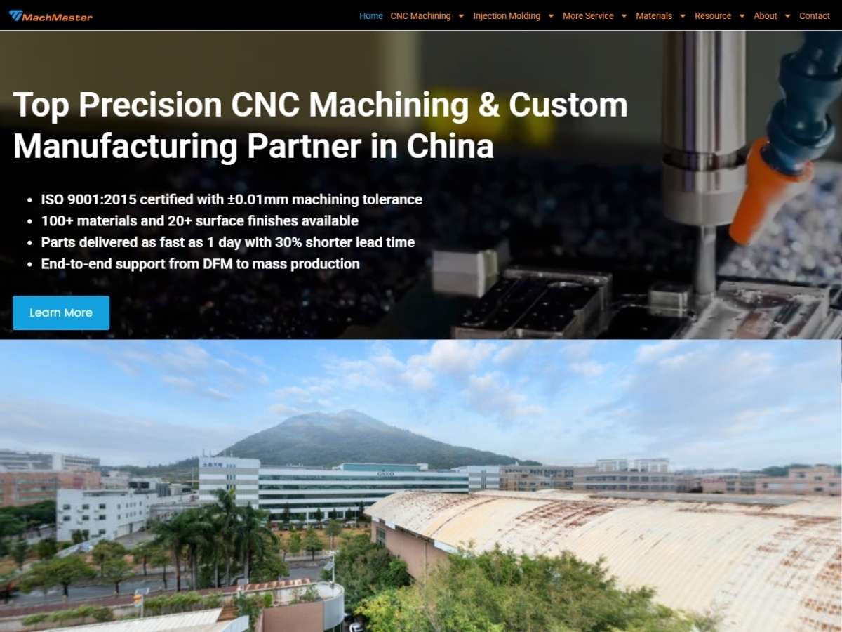 Top 9 CNC Machining Services In China | Machmaster